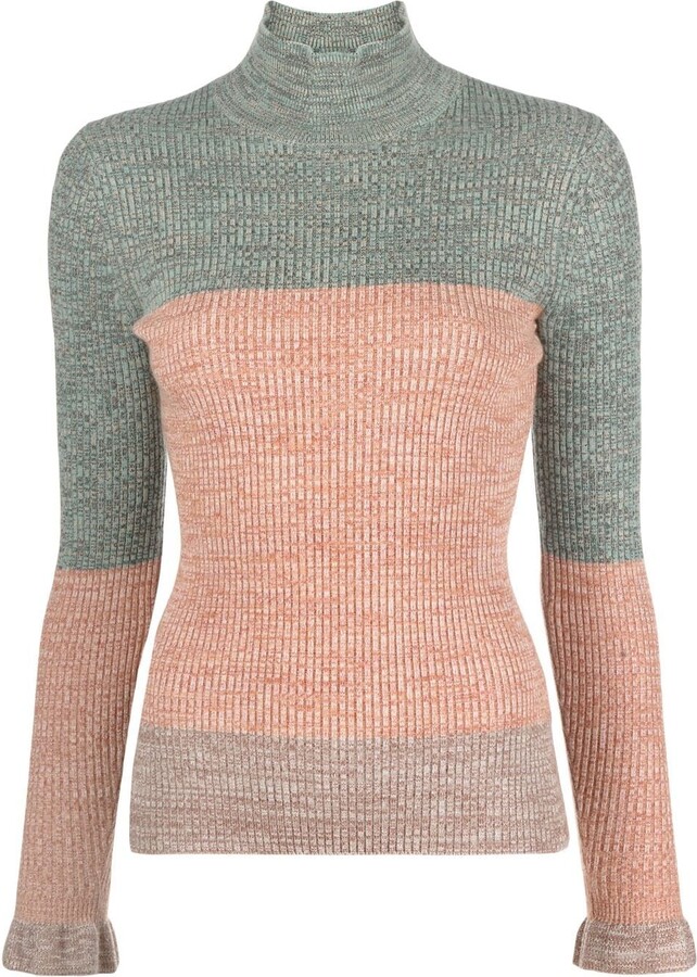 Ulla Johnson Violette mélange-effect jumper - ShopStyle Sweaters