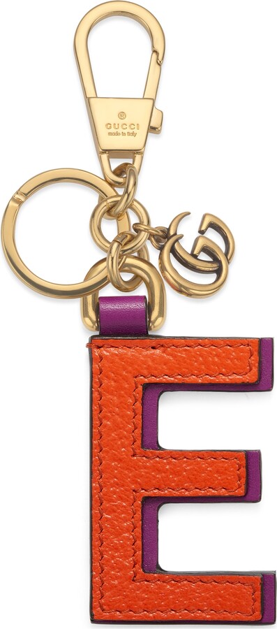 Gucci Letter E keychain - ShopStyle Wallets & Card Holders