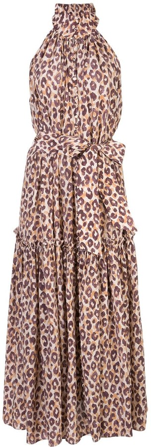 Zimmermann Swing leopard print dress - ShopStyle