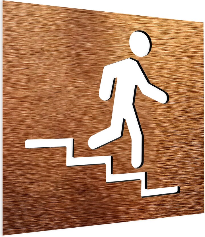 Etsy Fire Exit Door Sign - Stairway Identification Signage Office Signs ...