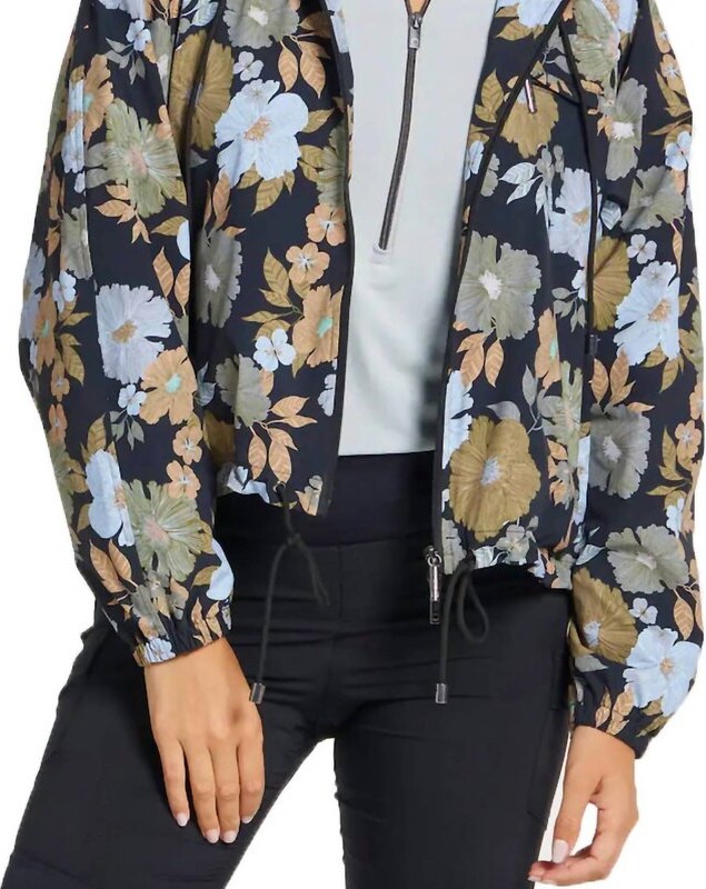 Anatomie Enya Printed Jacket In Black Multi - ShopStyle