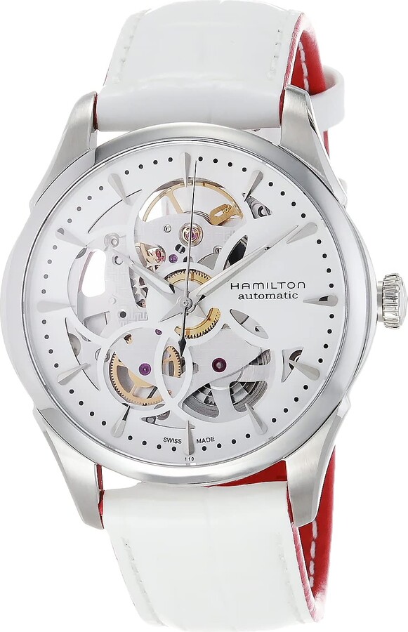 Hamilton Watch Jazzmaster Skeleton Lady Swiss Automatic Watch 36mm Case ...