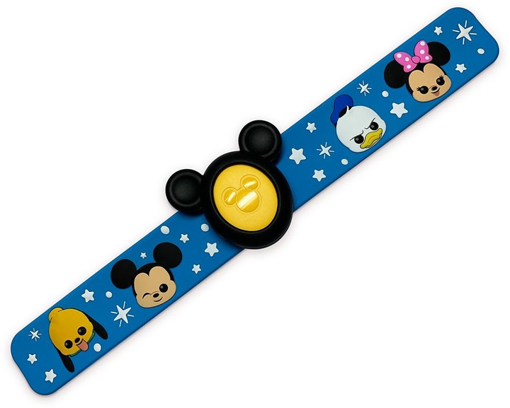 Disney Mickey Mouse and Friends Wishables MagicBand Slap Bracelet ...