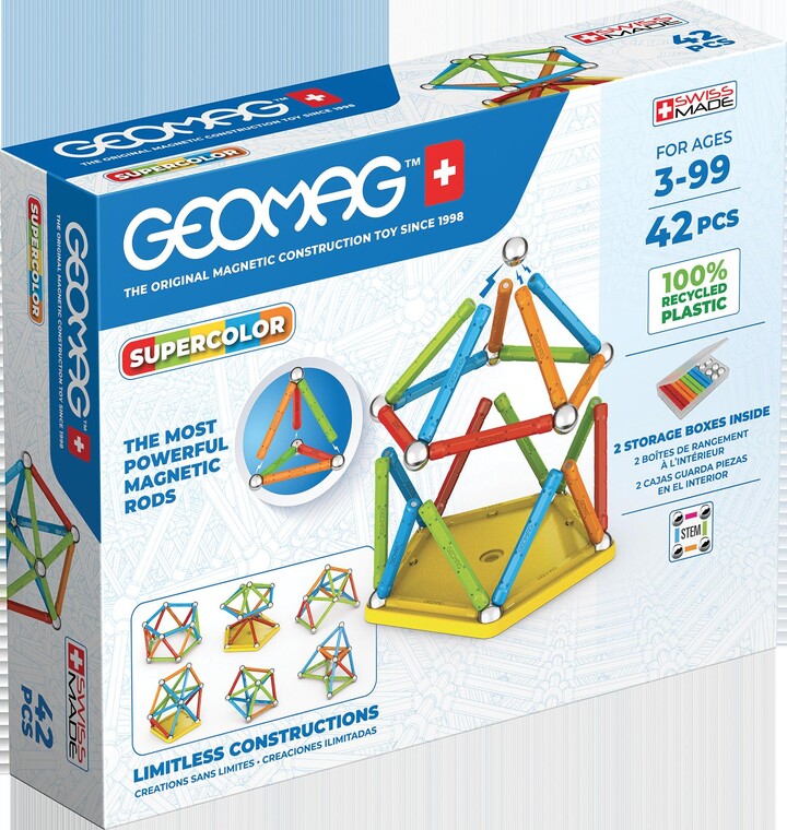 Geomag Magnetic Supercolor - 42 Pieces - ShopStyle Puzzles