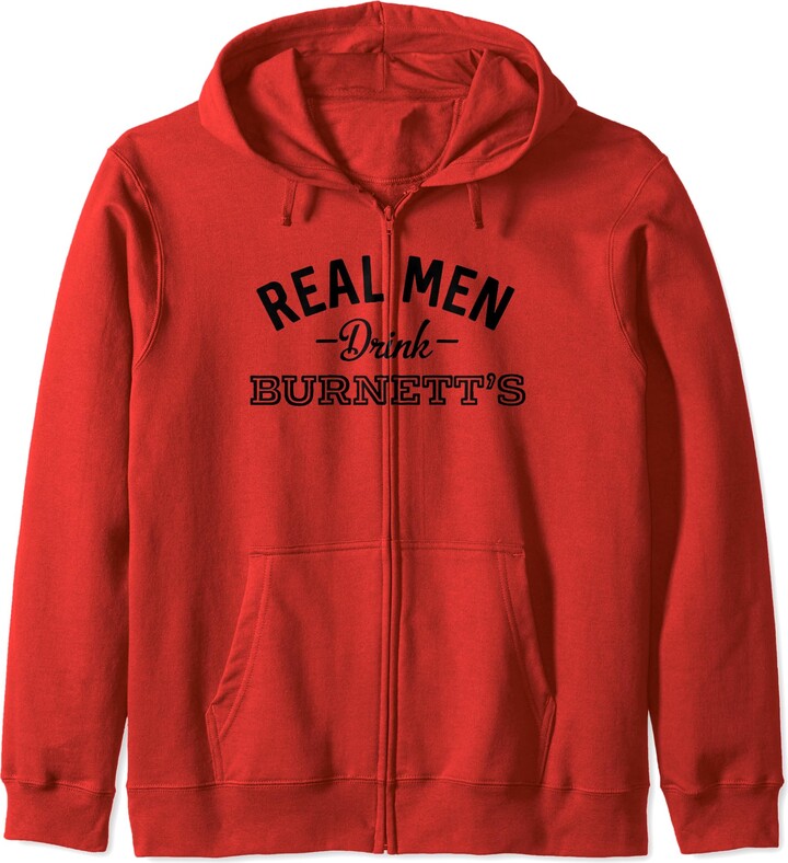 Hop Seltzer Swag 2 Real Men Drink Burnett's Alcohol Vodka Funny Party ...