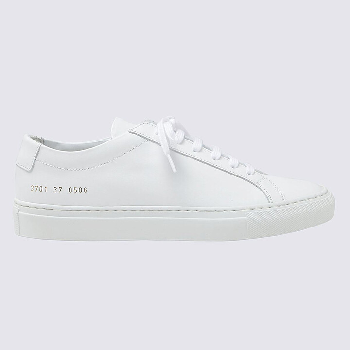 Common Projects White Leather Original Achilles - ShopStyle Flats