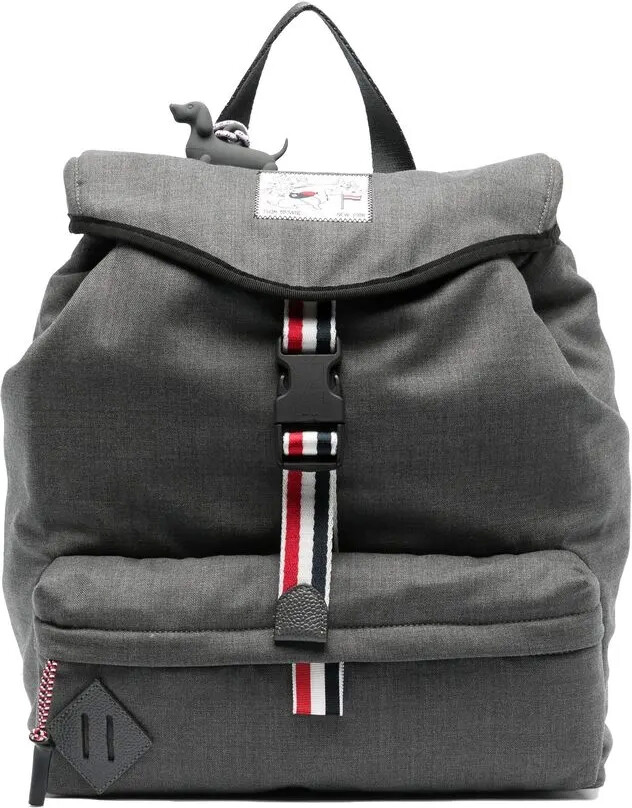 Thom Browne RWB stripe wool backpack - ShopStyle