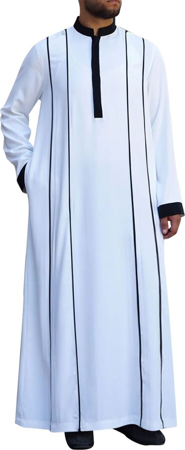 MODSGUE Prayer Clothing for Men Festive Robes Muslim Prayer Clothing ...