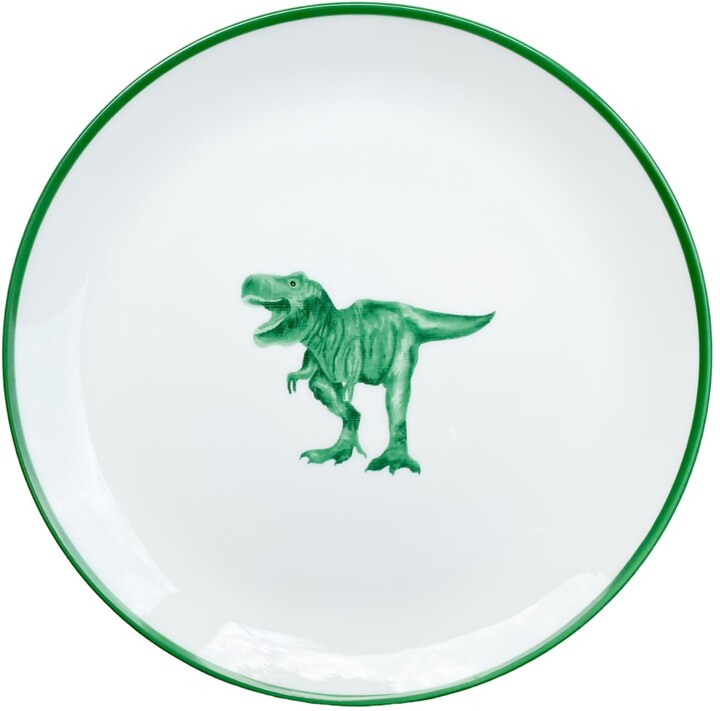 Jackaroo & Bug - T-Rex Coupe Dinner Plate - ShopStyle