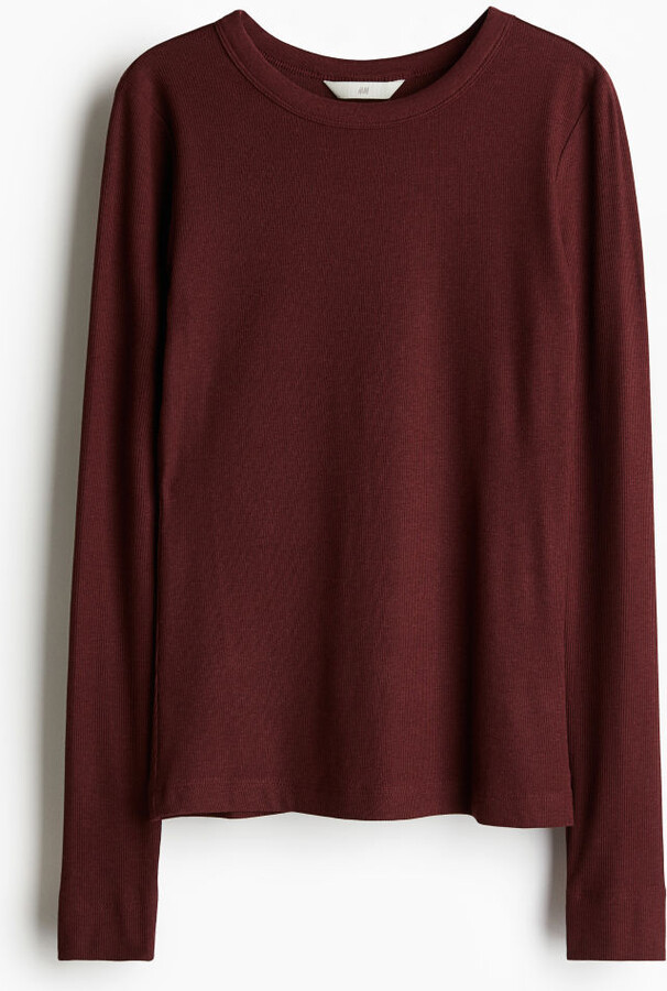 H&M Ribbed Top - ShopStyle