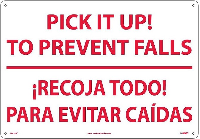 National Marker Company National Marker Information Signs; Pick It Ip ...