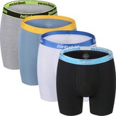 ZONBAILON Men's Boxer Briefs Bamboo Big and Tall Underwear for Men Pack ...
