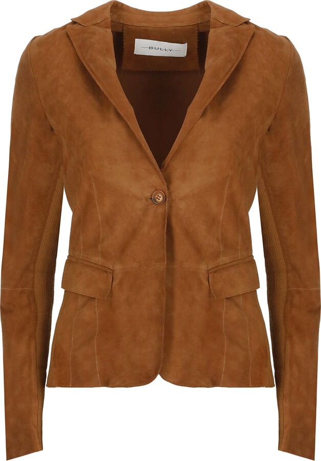 Bully Suede Leather Jacket - ShopStyle