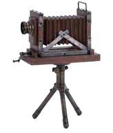 Trent Austin Design Wood Metal Camera - ShopStyle Home & Living
