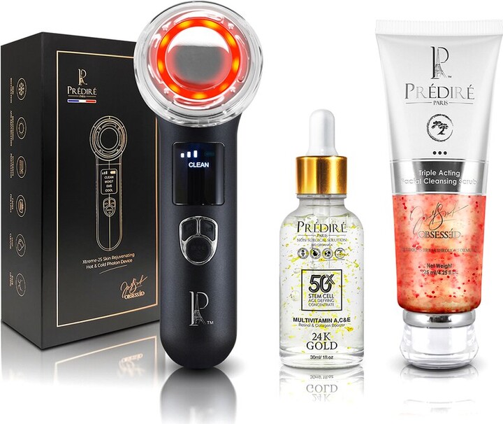 Predire Paris Unisex Radiant Skin Insurgency Set: Xtreme-25 Hot & Cold ...