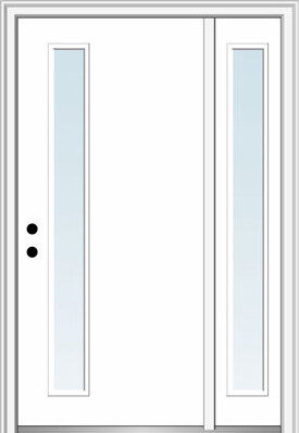 Verona Home Design Spotlight Primed Fiberglass Prehung Front Entry ...