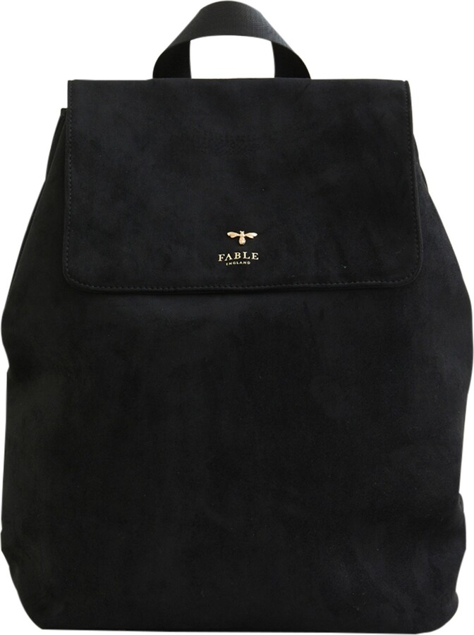 Fable England - Fable Black Velvet Backpack - ShopStyle