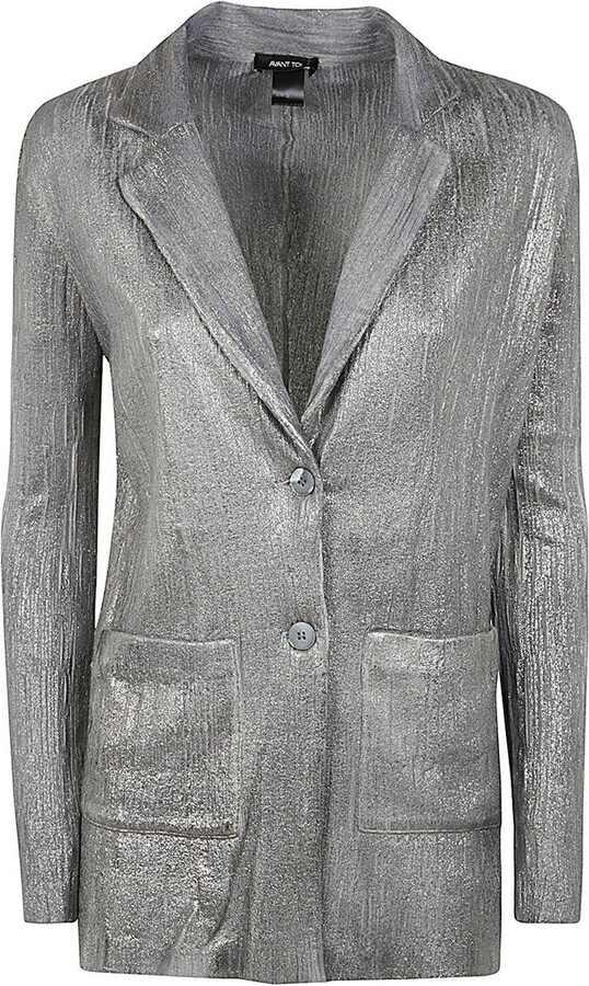 Avant Toi Wrinkled Stich Rever Jacket With Lamination - ShopStyle