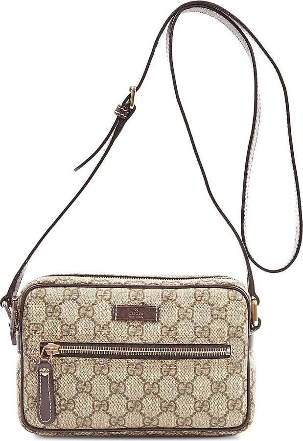 Gucci Gg Supreme Canvas Crossbody Bag - ShopStyle