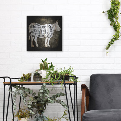 Luxe Metal Art 'Butcher Shop II' By Lightbox Journ " Butcher Shop II ...