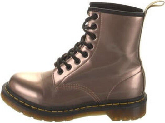 Dr. Martens Patent Leather Combat Boots - ShopStyle