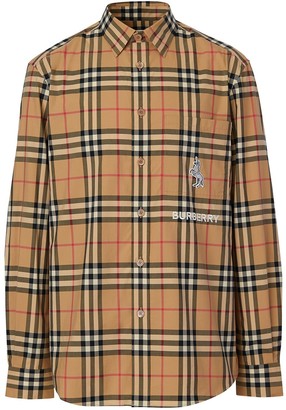 Burberry Vintage Check shirt - ShopStyle