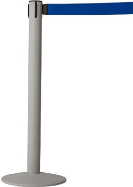 MT Displays M&T Displays Gray Crowd Control Stanchion Barriers Queue ...