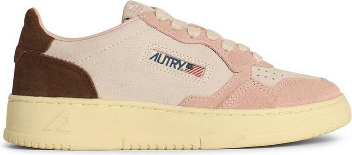 AUTRY Logo Patch Medalist Sneakers - ShopStyle
