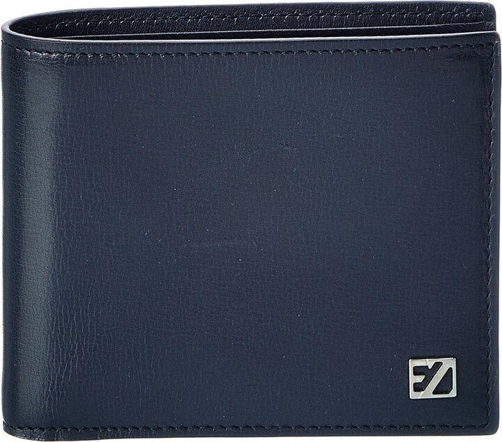 Ermenegildo Zegna Leather Bifold Wallet - ShopStyle