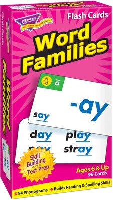 TREND enterprises, Inc. Word Families Flash Cards - ShopStyle