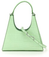 STAUD MINI REY CROCODILE PRINT BAG OS Green Leather - ShopStyle