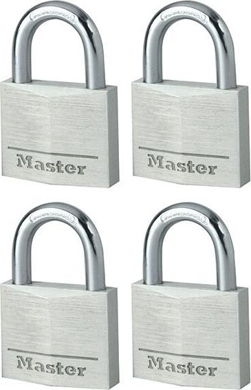 Master Lock Aluminium 40Mm Padlock 4-Pin - Keyed Alike X 4 - ShopStyle ...