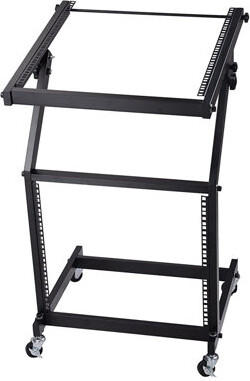 5 Core Audio Rack DJ Controller Mixer Stand Adjustable Recording Studio ...