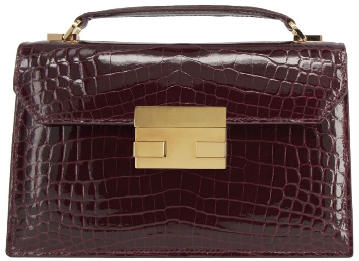 Llora Crocodile Emily Cross-Body Bag - ShopStyle