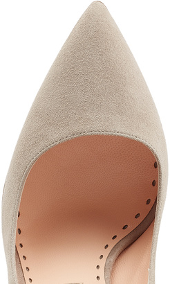 Rupert Sanderson Suede Pumps - ShopStyle Shoes