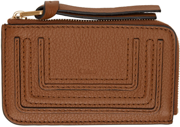 Chloé Tan Marcie Wallet - ShopStyle