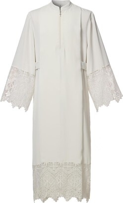 CAMDOM Catholic Adults Lace Surplice Liturgical Choir Long Robe ...