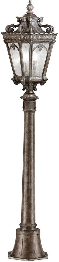 Loops Outdoor IP44 1 Bulb Short Mini Lamp Post Pillar Londonderry LED ...