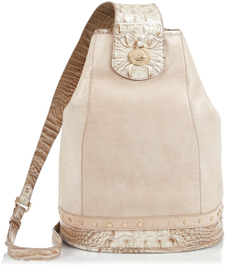 Brahmin Allie Leather Sling Backpack - ShopStyle