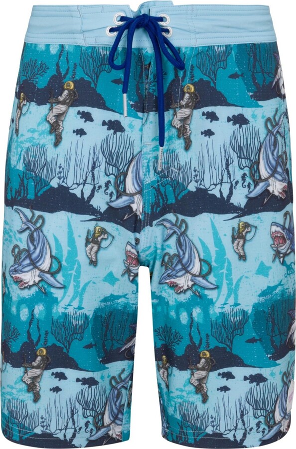 Psycho Tuna Boy's Deadly Dive 4-Way Stretch Child Boardshorts - ShopStyle