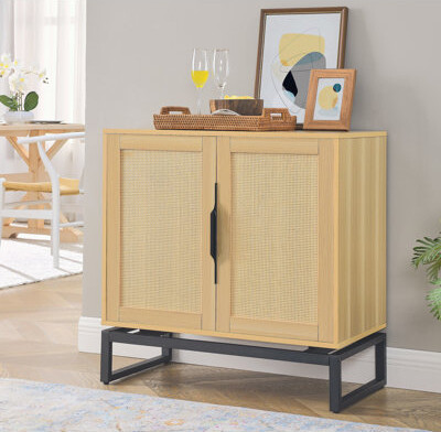 Bay Isle Home Rattan Cabinet Rattan Sideboard Rattan Console Rattan ...