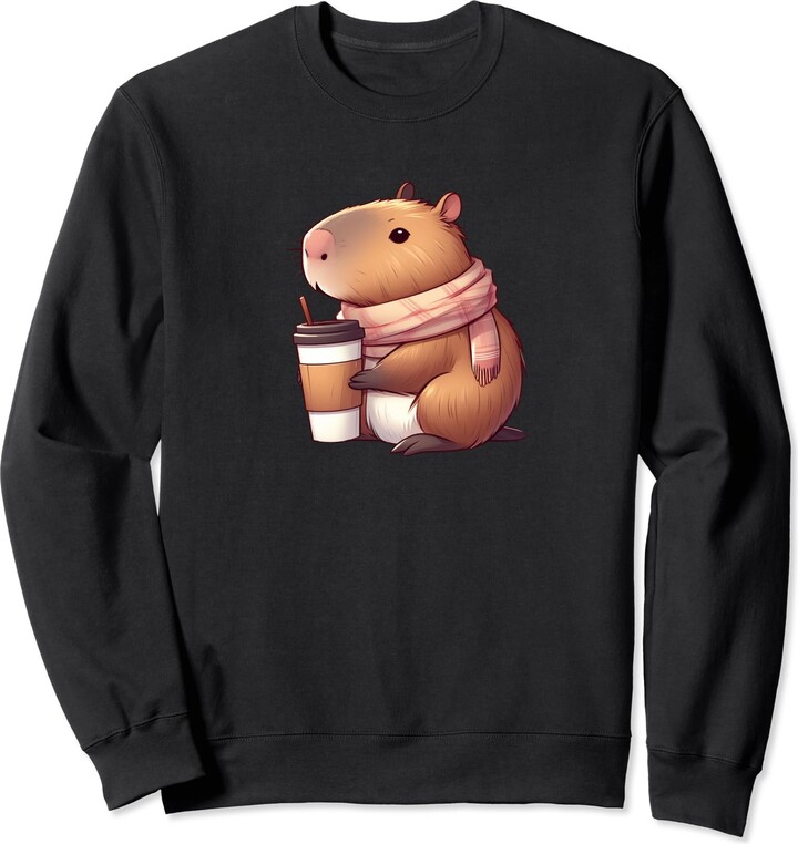 DON'T WORRY BE CAPPY Funny Capybara Memes Sweet Capybara Drinking ...