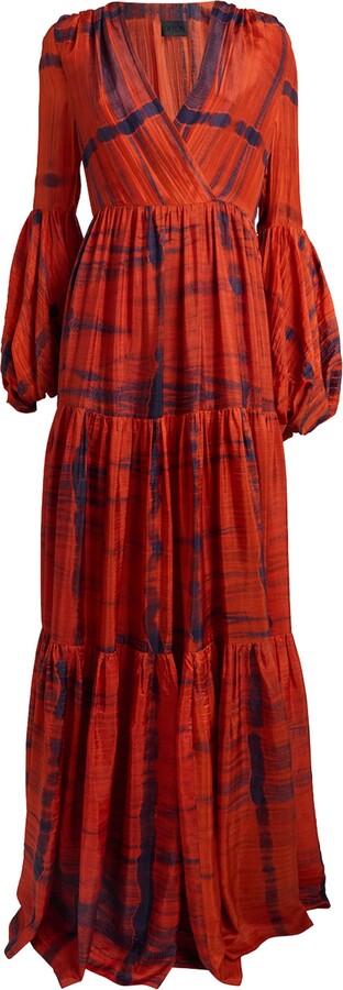 Delos Silk Galla Maxi Dress - ShopStyle