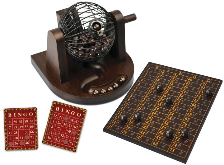 Masterpieces Puzzles Merchant Ambassador Craftsman Deluxe Wood Bingo ...