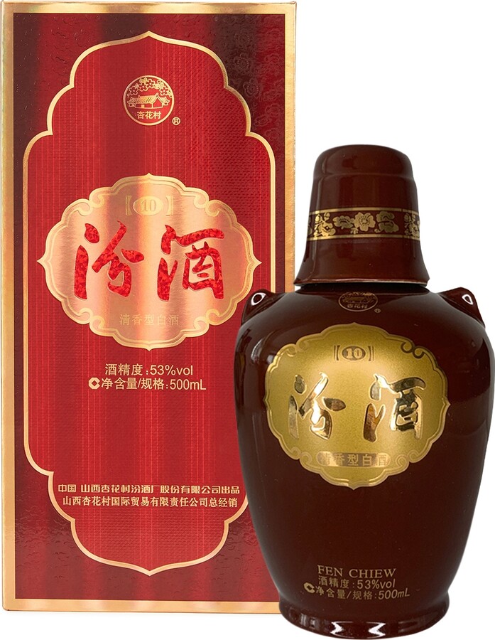 Fenjiu Fen Chiew 10 Year Old Baijiu 500ml - ShopStyle Food & Beverage