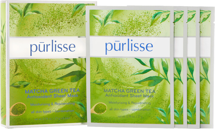 Purlisse Matcha Green Tea Antioxidant Sheet Mask - ShopStyle