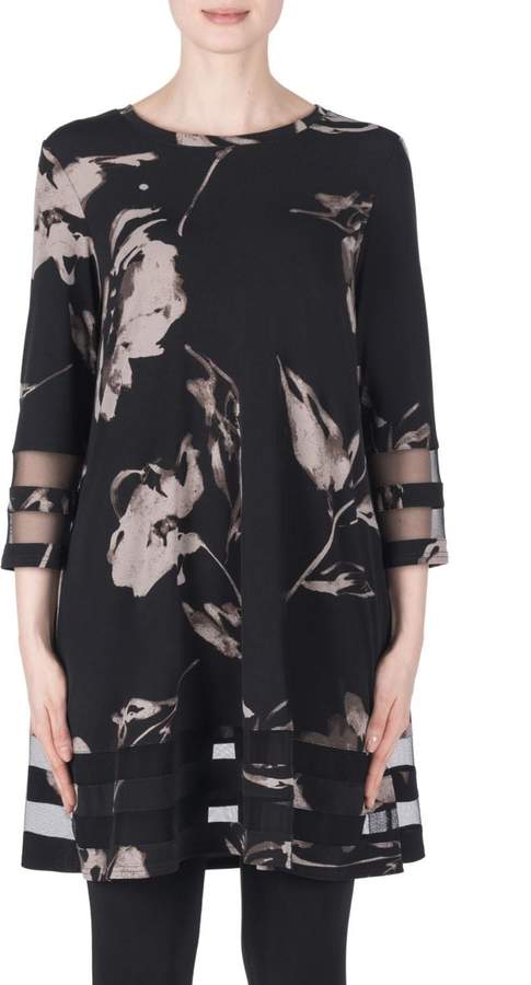 Joseph Ribkoff Mesh Insert Tunic - ShopStyle Tops