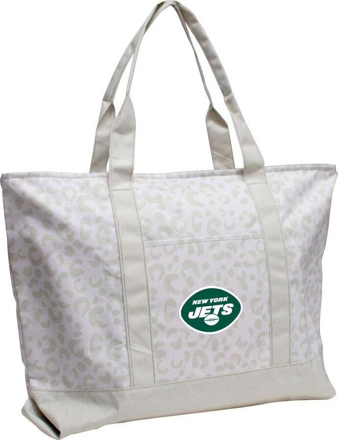 Logo Brands New York Jets Leopard Pattern Tote - ShopStyle