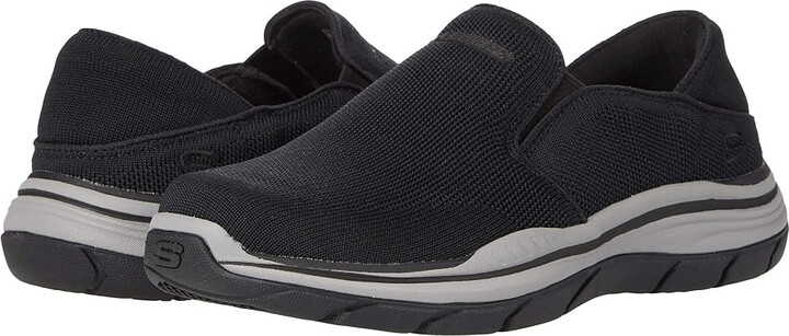 Skechers Relaxed Fit: Expected 2.0 - Demar (Black) Men's Shoes ...