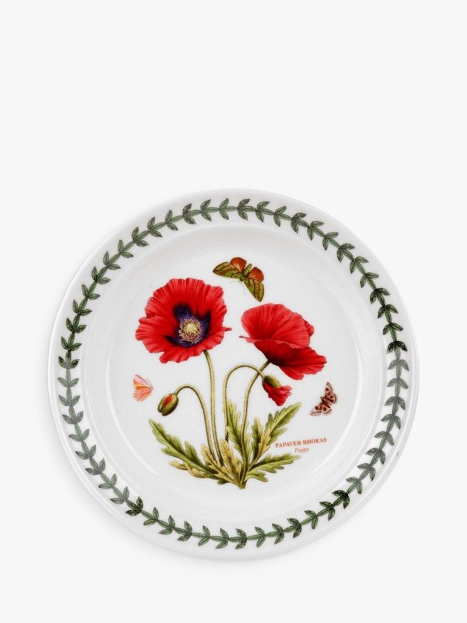 Portmeirion Botanic Garden Poppy Flower Side Plate - ShopStyle Dinnerware